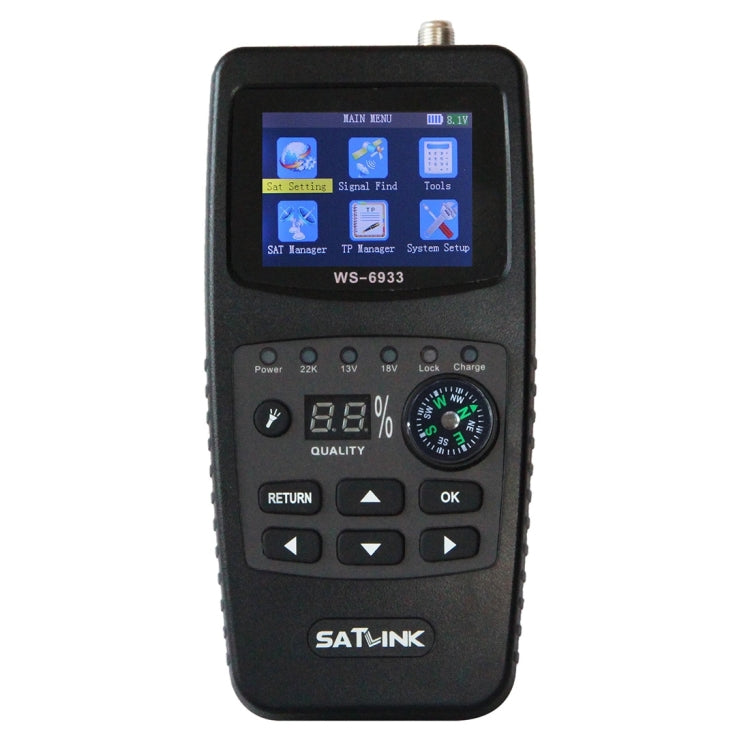 Medidor de buscador de satélite digital portátil SATLINK WS6933, panta – Evans Store