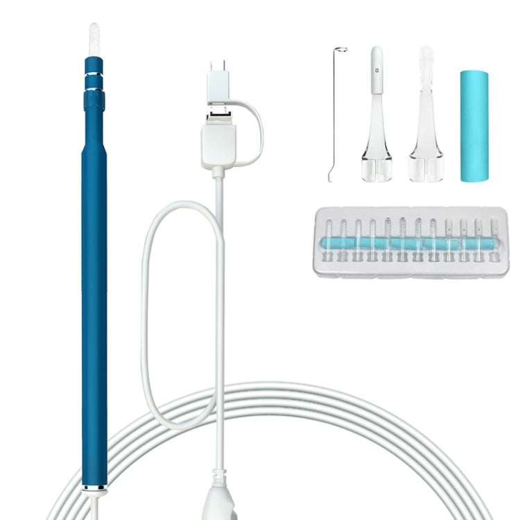 Endoscopio endoscopio I98 1.3 Million HD Visual Earwax Clean Tool con ...