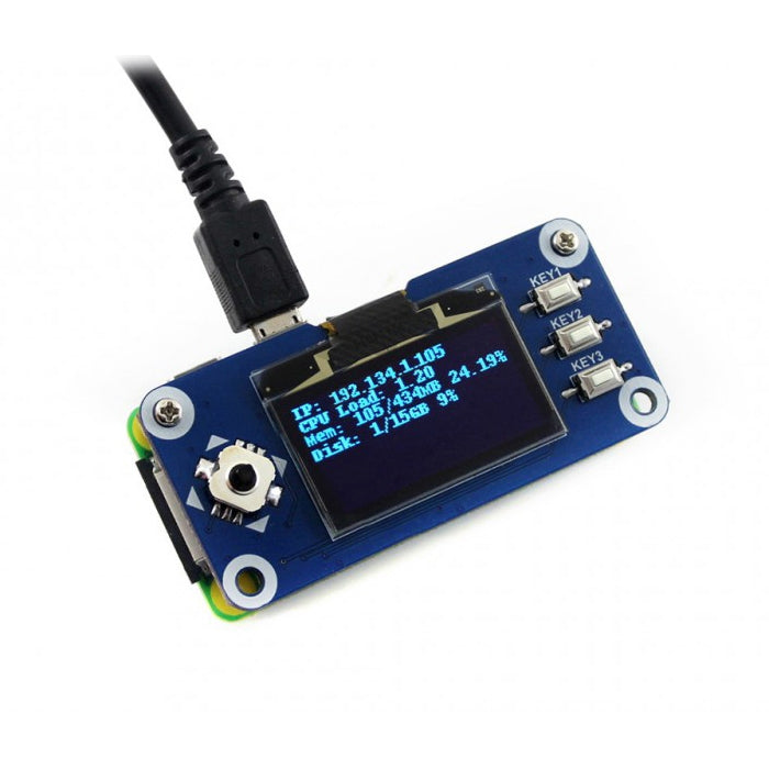 WAVESHARE 128x64 1.3 pulgadas Pantalla OLED SOMBRERO para Raspberry Pi – Evans Store