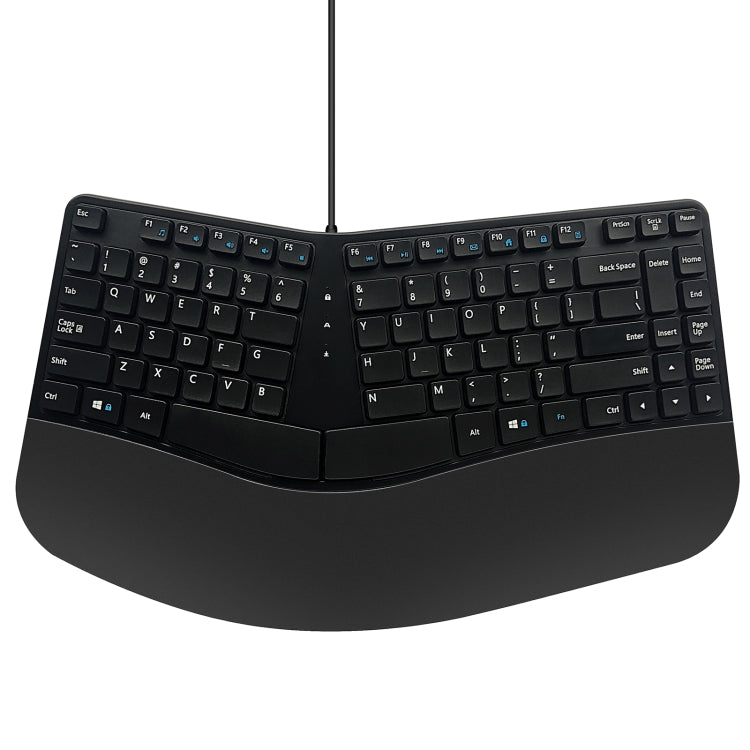 390B Teclado con cable dividido ergonómico de 87 teclas – Evans Store