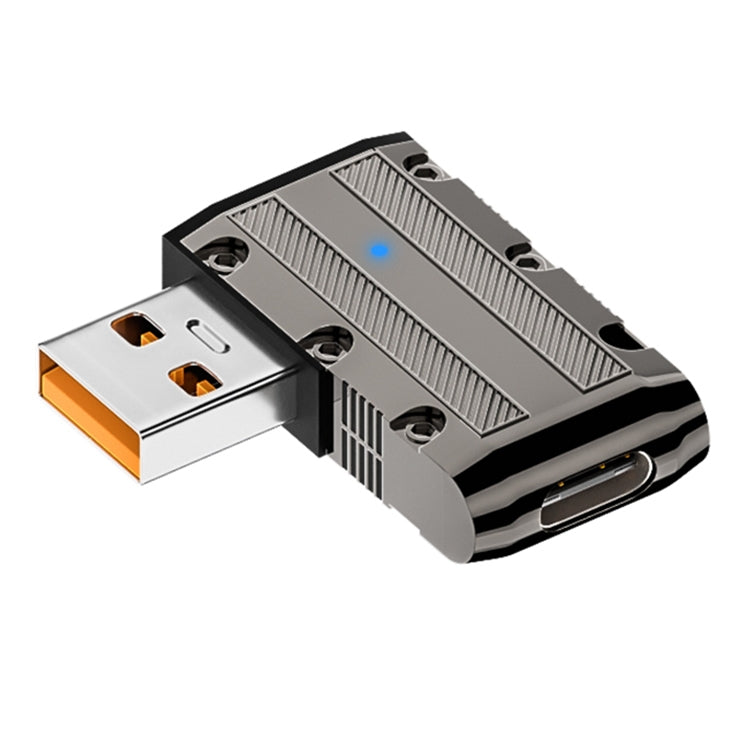 Adaptador mecánico USB 3.1 Gen2 de 120 W a tipo C de 10 Gbps, Estilo ...