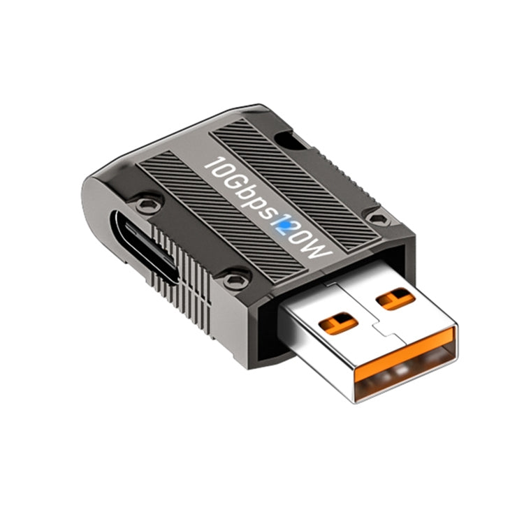Adaptador mecánico USB 3.1 Gen2 de 120 W a tipo C de 10 Gbps, estilo ...