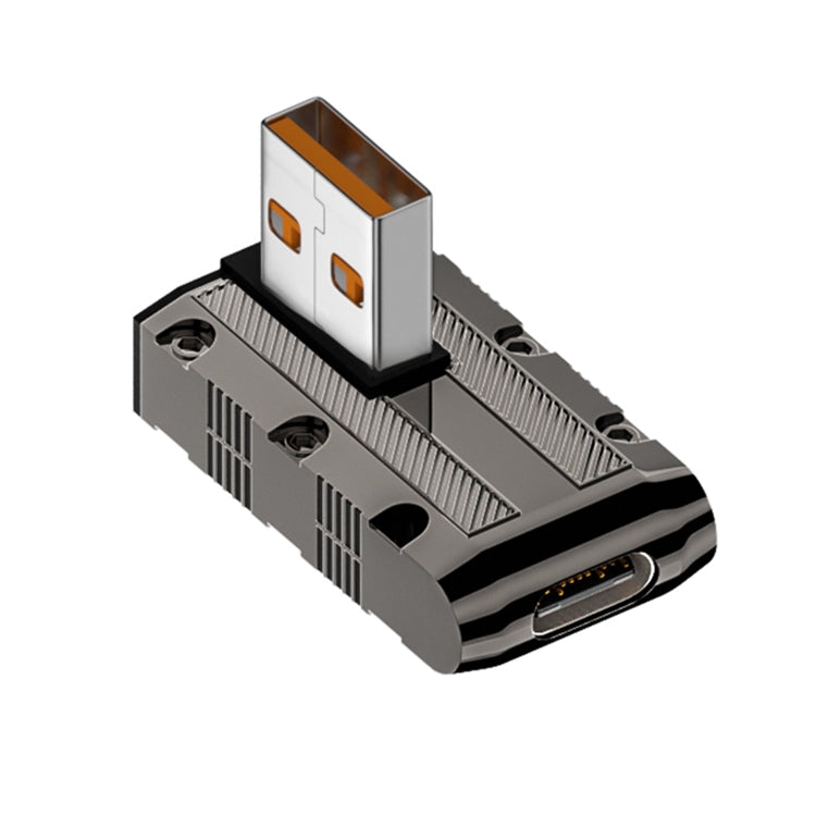 Adaptador mecánico USB 3.1 Gen2 de 120 W a tipo C de 10 Gbps, Estilo ...