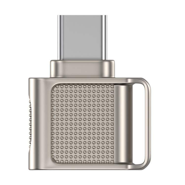 Lector de tarjetas mini de alta velocidad tipo C 3.0 a TF (dorado clar ...