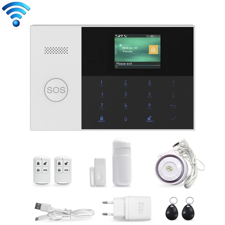 PG-105-GSM GSM / GPRS + WiFi Sistema de alarma inteligente con teclado ...