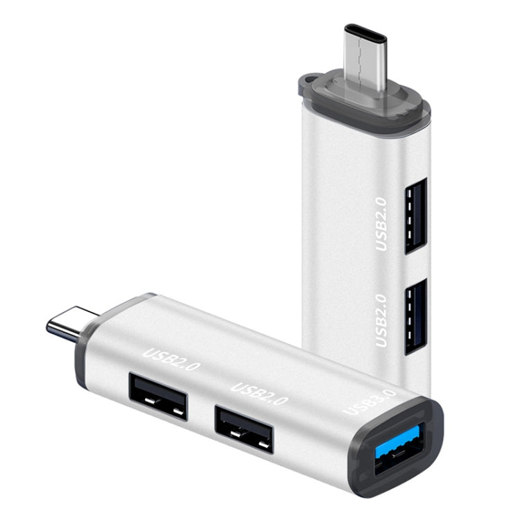 ADS-302C 3 en 1 Multifunción Tipo-C / USB-C HUB Station (plata) – Evans ...