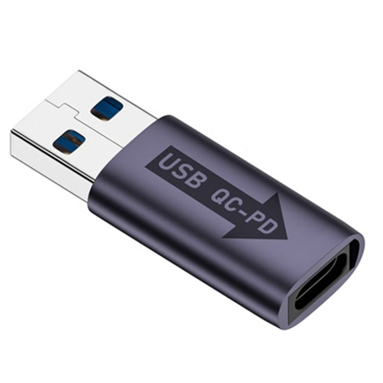 Adaptador convertidor USB-A macho QC3.1 a tipo C hembra PD 10 Gbps, mo ...