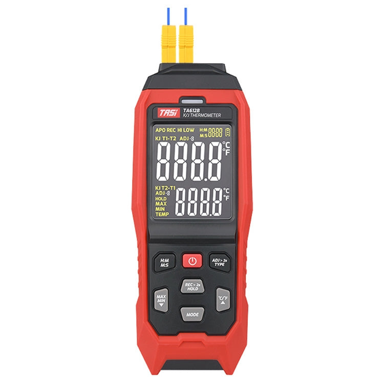 Medidor de temperatura de contacto TASI Tipo K-Tipo Probe Termómetro ...