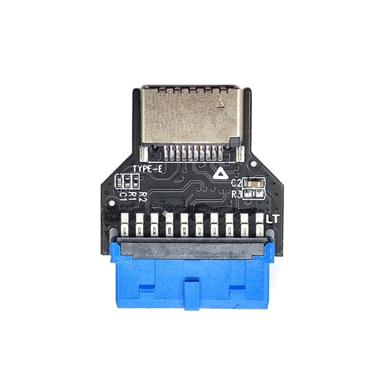 USB 3.0 19PIN Cabecera a Tipo-E Frontal A-Key Interfaz Extienda los pu ...